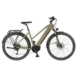 E-Bike Prophete "Entdecker 3.0" Gr. 50, beige (perlnachtblau, schwarz), Elektrofahrr&auml;der, 50cm, 28 Zoll (71,12cm)