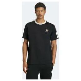 T-Shirt Adidas SPORTSWEAR "LUX COFFEE CAFE CUP MIT GRAFIK", Herren, Gr. 3XL, schwarz, sanftes wei&szlig;, Obermaterial: 100% Baumwolle, normal, Rundhals, Shirts T-Shirt