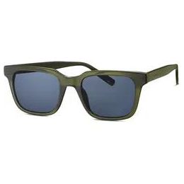 Sonnenbrille Tom Tailor "Modell 676013", Damen, dunkelgr&uuml;n transparent, leicht transparent, Sonnenbrillen Sonnenbrille, Form Karree/Eckig, Logoschriftzug auf B&uuml;gel, Kunststofffassung