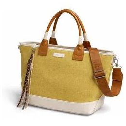 Umh&auml;ngetasche TONI & FRIENDS "Landsberg", Damen, Gr. B/H/T: 46cm x 27cm x 13cm onesize, senf, Leinen, Taschen Umh&auml;ngetasche, aus Stoff, mit langem Riemen