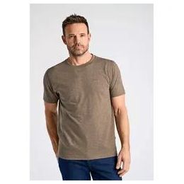 T-Shirt Bison "T-Shirt Comfort Fit", Herren, Gr. XXL, stone, Obermaterial: 100% Baumwolle, unifarben, l&auml;ssig geschnitten, Rundhals, Shirts T-Shirt