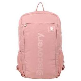 Cityrucksack DISCOVERY "Commuter", Gr. B/H/T: 28,5cm, pink, Rucks&auml;cke Cityrucksack, mit 15-Zoll-Laptop-Fach