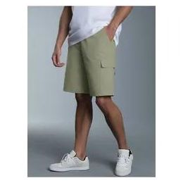 Jerseyhose TRIGEMA "TRIGEMA Cargo-Bermuda aus 100% Baumwolle", Herren, Gr. 4XL, Normalgr&ouml;&szlig;en, salbei, Web, 100% Baumwolle, Hosen Jerseyhose