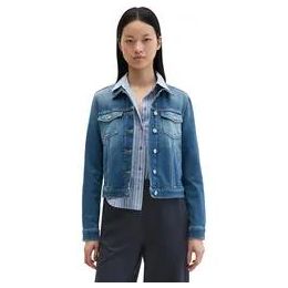 Marc O'Polo Jeansjacke MARC O'POLO "aus Cashmere Touch Denim", Damen, Gr. M, dunkelblau, Obermaterial: 92% Baumwolle, 6% Elastomultiester, 2% Elasthan, unifarben, regular fit, Manschette, Jacken Jeansjacke