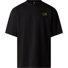 The North Face PLANT FLORA T-Shirt Herren - Gr&ouml;&szlig;e S - schwarz