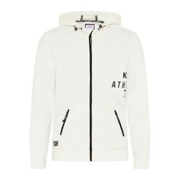 Kangaroos Zip-Up Hoodie male White size M