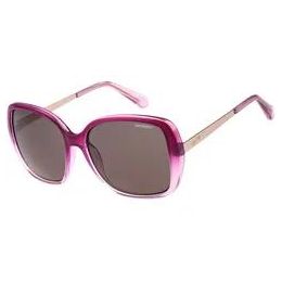 Sonnenbrille Superdry "Modell 996094", Damen, violett, transparent, leicht transparent, Sonnenbrillen Sonnenbrille, Form Butterfly, Logoschriftzug auf B&uuml;gel, Kombifassung