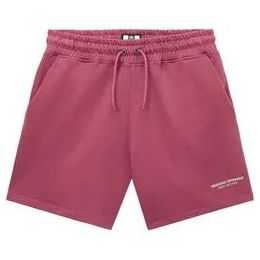 Shorts Weekend Offender "MYTROS LOOSE FIT WOAN SHORT Herren", Herren, Gr. L, kirsch, cement, Sweatware, 100% Baumwolle, normal, Hosen Shorts, Shorts Herren, leichte Sommerhose, kurze Hose, Freizeitshorts, Sale