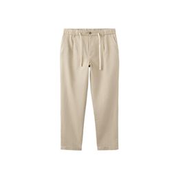 Mango Man Pleat-Front Pants 'Romelino' male Beige size 42