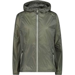 CMP Regenjacke Damen - Gr&ouml;&szlig;e 42 - gr&uuml;n