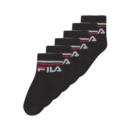 Fila Socken Jungen Gr&ouml;&szlig;e 23/26.5 rot / schwarz / wei&szlig;