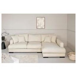 Ecksofa Jahnke "RELAX ASPEN CORNER", sanftes wei&szlig;, B:271cm H:84cm T:135cm, Sofas, Ecksofa, Platz f&uuml;r bis zu 5 Personen,Taschenfederkernpolsterung,L-Form,B:271 cm