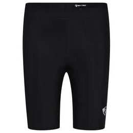 Radhose Ziener "NIMO-Z", M&auml;dchen, Gr. 176, EURO-Gr&ouml;&szlig;en, schwarz, Obermaterial: 78% Polyamid, 22% Elasthan, Hosen