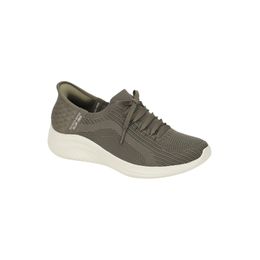 Skechers Schn&uuml;rschuh 'Skechers Ultra Flex Schuhe gr&uuml;n olive SLIP-INs 149710' Damen Gr&ouml;&szlig;e 36 gr&uuml;n