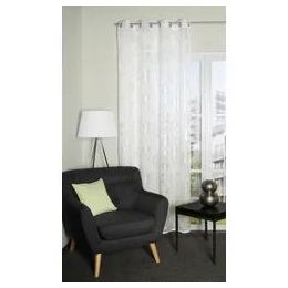 Vorhang Home Wohnideen "BELAGIO", champagner, B:140cm H:245cm, Polyester, Polyester, Gardinen, bedruckt