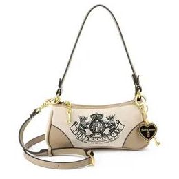 Schultertasche Juicy Couture "DAYDREAMER SMALL HOBO BAG Damen", Damen, Gr. B/H/T: 10cm onesize, schwarz sand, Polyester, Polyurethan, Taschen Schultertasche, Schultertasche Damen, Shopper, Handtasche, Fashion, Lifestyle, Sale
