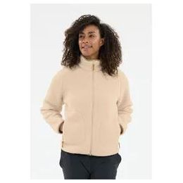 Fleecejacke WHISTLER "Pioneer", Herren, Gr. 50, hellbeige, 100% Polyester, unifarben, normal, hoch geschlossener Ausschnitt, Jacken Fleecejacke, mit atmungsaktiver Eigenschaft
