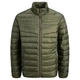 Jack & Jones Steppjacke JACK & JONES "JJWEST LIGHT PUFFER COLLAR", Damen, Gr. XS, rosin, Web, Obermaterial: 100% Nylon, unifarben, Jacken Steppjacke