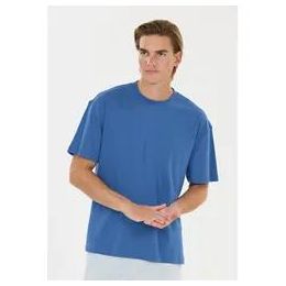 Funktionsshirt Virtus "Roake V2", Herren, Gr. XXL, blau, blau, 100% Baumwolle, meliert, normal, Rundhals, Shirts Funktionsshirt, atmungsaktiv