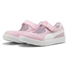 Sneaker Puma "COURTFLEX V3 LINA V PS", M&auml;dchen, Gr. 32,5, rose mauve, Puma wei&szlig;, Schuhe Sneaker
