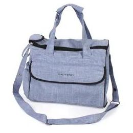 CHIC 4 BABY Wickeltasche CHIC4BABY "Komfort, hellblau", Baby, Gr. B/H/T: 40cm x 30cm x 20cm, blau (hellblau), Polyester, Taschen