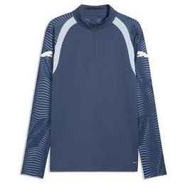T-Shirt Puma "individualFINAL Fu&szlig;balltop Herren", Damen, Gr. S, tiefblau wei&szlig; icy, Obermaterial: 100% Polyester. Einsatz: 100% Polyester, bedruckt, regular fit, Shirts T-Shirt