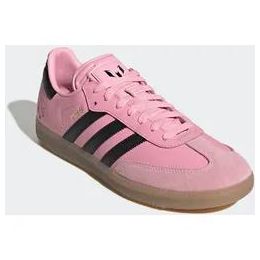 Sneaker Adidas PERFORMANCE "SAMBA MESSI", Herren, Gr. 41, light pink, core schwarz, gum4, Leder, Synthetik, Schuhe Sneaker