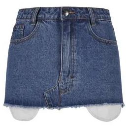 Sommerrock Von Dutch "Von Dutch PAM SKIRTS", Damen, Gr. M, denim, 100% Baumwolle, normal, R&ouml;cke