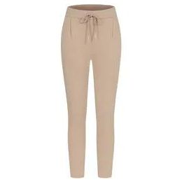 Stoffhose CLOUD 5IVE "CLOUD 5IVE Cloud5ive Damen Stoffhose mit 2-Pockets und Tunnelzug", Damen, Gr. S, US-Gr&ouml;&szlig;en, beige, 65% Polyester, 30% Viskose, 5% Elasthan, unifarben, normal, Hosen Stoffhose