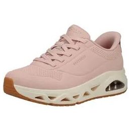 Sneaker Skechers "Skechers Sneaker Lederimitat", Herren, Gr. 41, pink, wei&szlig;, Lederimitat, Schuhe Sneaker