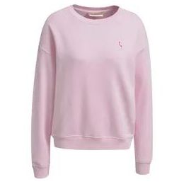 Smith & Soul Sweatshirt SMITH & SOUL, Damen, Gr. M, sugar, Sweatware, Obermaterial: 65% Baumwolle, 35% Polyester, bedruckt, relaxed fit h&uuml;ftbedeckend, Rundhals, Rippb&uuml;ndchen, Sweatshirts Sweatshirt, mit Statement-Print, Relaxed Fit