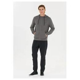 Sweatshirt Virtus "Brent V2", Herren, Gr. S, anthrazit, 70% Viskose, 24% Polyester, 6% Elasthan, unifarben, normal, ohne Ausschnitt, Sweatshirts Sweatshirt, Komfort
