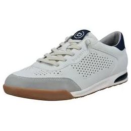 Sneaker Bugatti "Bugatti Sneaker Lederimitat", Herren, Gr. 44, wei&szlig;, Lederimitat, Schuhe Sneaker