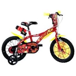 Kinderfahrrad DINO BIKES "Flash 14" Kinderfahrrad 3-6 Jahre" Gr. 25, rot, Fahrr&auml;der, Kinder, 14 Zoll (35,56cm) hinten: 14 Zoll (35,56cm)