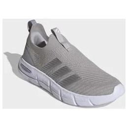 Walkingschuh Adidas SPORTSWEAR "CLOUDFOAM FLEX SOCKEN", Damen, Gr. 38, grau two, silber metallic, glory grau, Textil, Schuhe Walkingschuh
