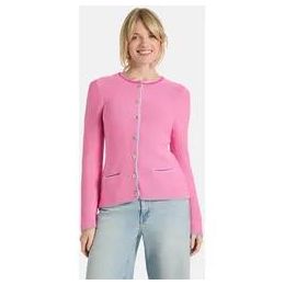 LIEBLINGSST&Uuml;CK Strickjacke LIEBLINGSST&Uuml;CK "ZaraL", Damen, Gr. 34, 336, sachet pink, Obermaterial: 100% Baumwolle, regular fit, Strickjacken Strickjacke, aus 100% Baumwolle
