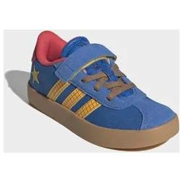 Sneaker Adidas SPORTSWEAR "Adidas PIXAR TOY STORY VL COURT 3.0 KINDER", M&auml;dchen, Gr. 32, bright royal, bold gold, semi lucid rot, Synthetik, Textil, Schuhe Sneaker, f&uuml;r Kinder & Jugendliche