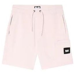 Shorts Weekend Offender "HAWKINS ZIP POCKET SHORT Herren", Herren, Gr. L, soft pink, Softshell, 100% Baumwolle, normal, Hosen Shorts, Shorts Herren, leichte Sommerhose, kurze Hose, Freizeitshorts, Sale