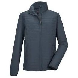 Funktionsjacke "GS 103 MN JCKT", Herren, Gr. M, dunkelblau, Obermaterial: 100% Polyester;Obermaterial 2: 68% Viskose, 25% Polyester, 7% Elasthan;Futter: 100% Polyester;F&uuml;llung: 100% Polyester, G.I.G.A. DX BY KILLTEC, Jacken Funktionsjacke, Hybridjacke, wind- und wasserabweisend, pflanzenbasiert impr&auml;gniert