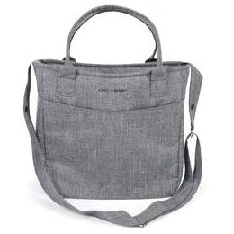 CHIC 4 BABY Wickeltasche CHIC4BABY "Gala, jeans grau", Baby, Gr. B/H/T: 40cm x 35cm x 15cm, grau, Polyester, Taschen
