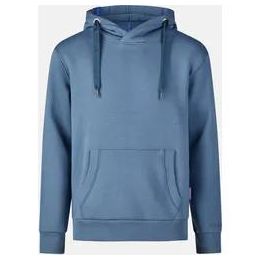 Kapuzenpullover SALZHAUT "Hoodie HEFF", Herren, Gr. 3XL, blau (jeans), Obermaterial: 55% Baumwolle CO. 45% Polyester PES., Pullover Kapuzenpullover