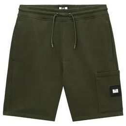 Shorts Weekend Offender "HAWKINS ZIP POCKET SHORT Herren", Herren, Gr. M, schwarz forest, Softshell, 100% Baumwolle, normal, Hosen Shorts, Shorts Herren, leichte Sommerhose, kurze Hose, Freizeitshorts, Sale