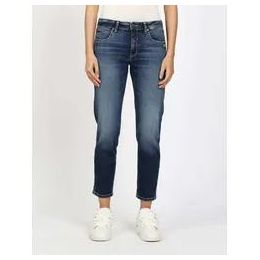 Boyfriend-Jeans Gang "Gang Jeans Boyfriend 94NADIA CROPPED", Damen, Gr. 31, denim blau, Denim/Jeans, 98% Baumwolle, 2% Elasthan, Jeans