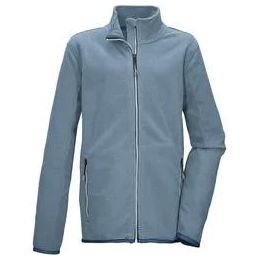 Fleecejacke Killtec "KOS 162 BYS FLC JCKT", Jungen, Gr. 164, hellblau, Obermaterial: 100% Polyester, Jacken Fleecejacke, Leichte, bequeme Fleecejacke mit 2-Wege-Stretch f&uuml;r Kinder