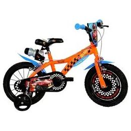 Kinderfahrrad DINO BIKES "Hot Wheels 16" Kinderfahrrad 4-7 Jahre" Gr. 30, orange, Fahrr&auml;der, Kinder, 16 Zoll (40,64cm) hinten: 14 Zoll (35,56cm)