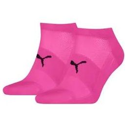 Sneakersocken Puma "Puma UNISEX SPORT LIGHT SNEAKER 2P", Herren, Gr. 39-42, pink, Materialmix, normal, Socken Sneakersocken, mit verst&auml;rktem Fersen- und Zehenbreich