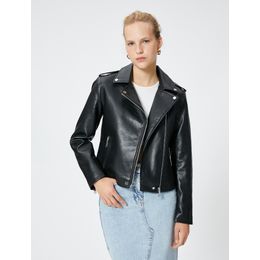 KOTON Jacke Damen Gr&ouml;&szlig;e S schwarz