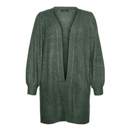 Vero Moda Curve Knit Cardigan 'VMRUBELLEFILE' female size XL Fir