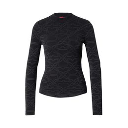 Hugo Pullover 'Satero' Damen Gr&ouml;&szlig;e M anthrazit / schwarz