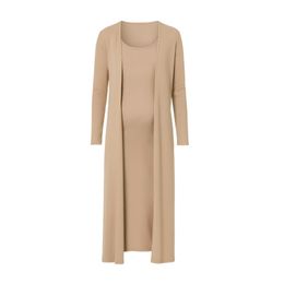 Lyn Mama Umstand Kleid Damen Gr&ouml;&szlig;e 38 beige Winterkleid